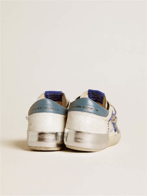 Womens Super Star Ltd In Nappa With Embroidered Star And Leather Heel