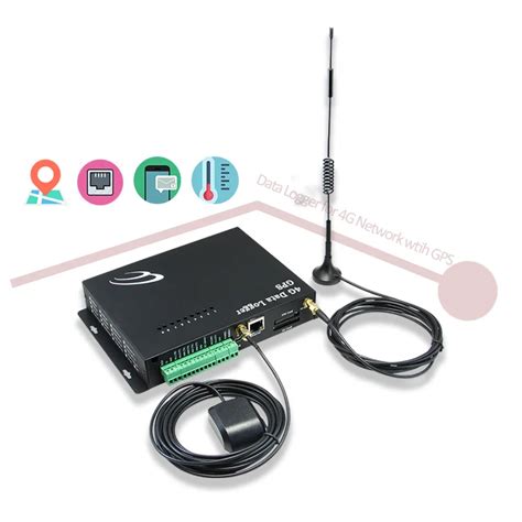 Datalogger Ethernet Gps Tracking Device Multipoint Temperature 4g Ethernet Data Logger With Gps