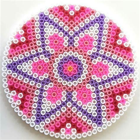 Colorful Hama Beads Circle Bügelperlen Vorlagen Zum Ausdrucken
