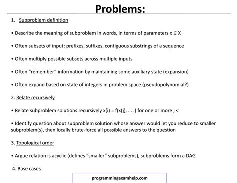 Programming Exam Help Ppt