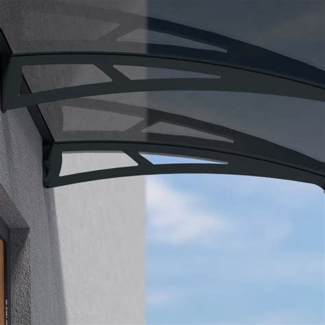 Marquise Porte Dentrée Grise Aquila™ 4500 Palram Canopia