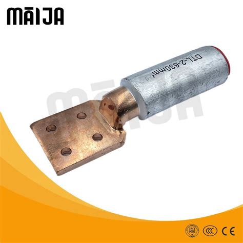 Al Cu Electric Terminal Cable Connector Cable Lug Copper Aluminum And Crimp Terminal