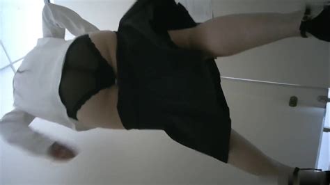 Hidden Cam Chinese Office Toilet