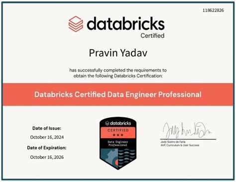 pravin yadav on linkedin databricks dataengineering certification