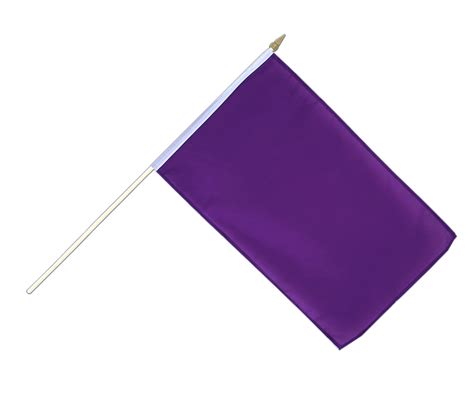 Lila Stockflagge 30 X 45 Cm Maxflags Flaggenplatzat