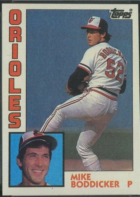 Mike Boddicker 191 Prices 1984 Topps Baseball Cards