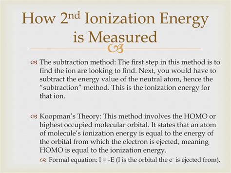 Ppt 2 Nd Ionization Energy Powerpoint Presentation Free Download