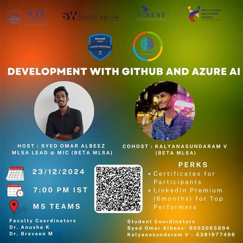 Event Announcement 🗒️ Join Us For An Insightful Session On “development
