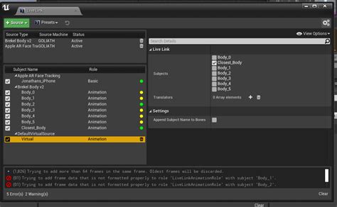 live link is this possible r unrealengine