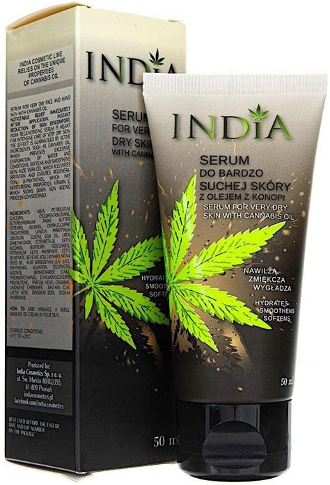 Serum do twarzy India Cosmetics Serum Do Bardzo Suchej Skóry Twarzy I ...