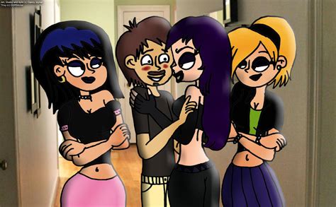 Being Loved And Flirted By The Goths By Rdj1995 On Deviantart