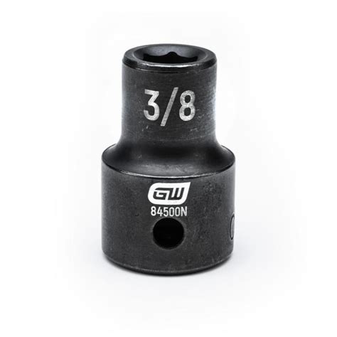12 Drive 6 Point Standard Impact Sae Socket 38