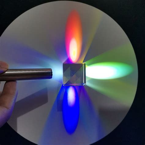 2pcs Light Cube Prism Color Six Sided Rainbow Phot Vicedeal