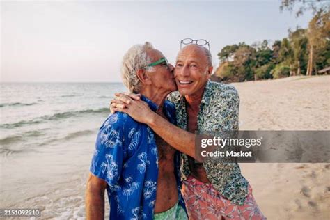 Old Gay Couple Kissing Photos And Premium High Res Pictures Getty Images
