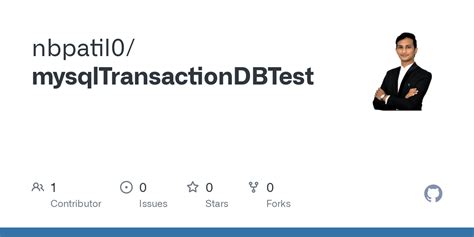 GitHub Nbpatil MysqlTransactionDBTest