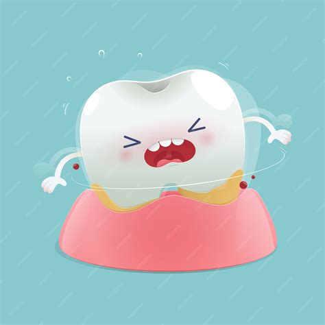 Premium Vector Cartoon Loose Teeth