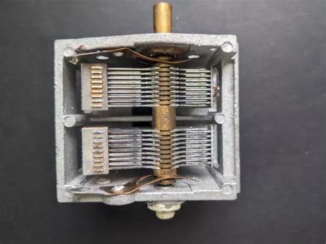 Capacitor Air Variable 2 Section 9 365 Pf Ussr Lot 1 Pcs £1597