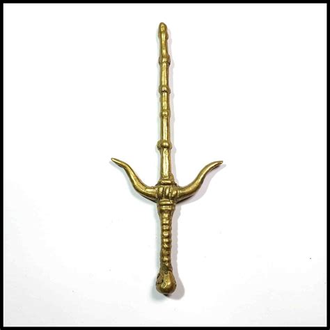 Jual Trisula Bambu Mini Warna Emas Bahan Kuningan Sari Shopee Indonesia