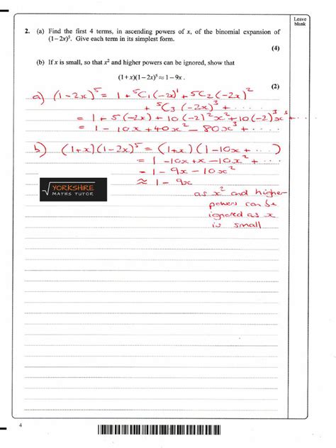 Binomial Answers Pdf
