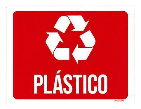 Kit De 5 Letreros De Reciclaje De Plástico Mercadolibre