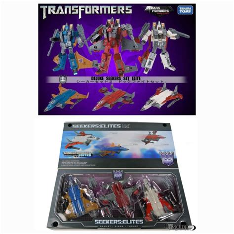 Transformers Takara Seeker Elites Coneheads G1 Reissue Toy Authentic
