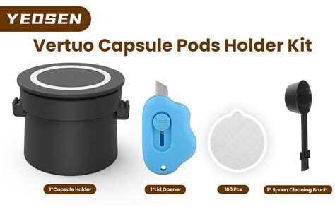 Reusable Vertuo Capsule Kit For Reusable Nspresso Vertuo