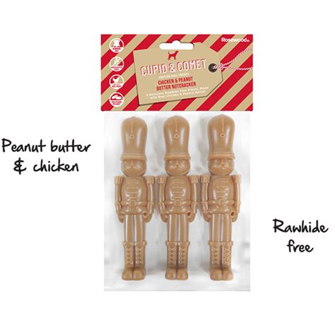 Buy Cupid And Comet Chicken And Peanut Butter Nutcrackers