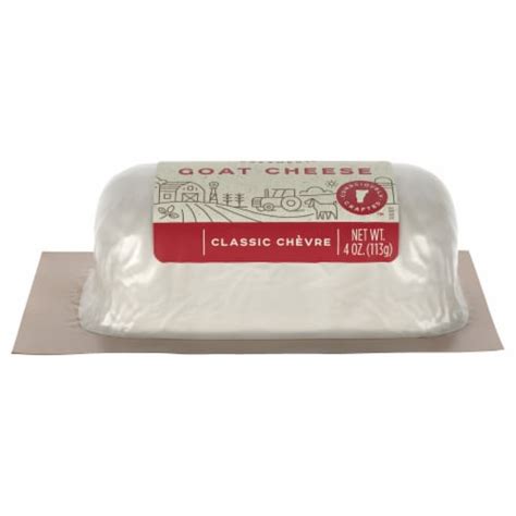 Vermont Creamery® Classic Chevre Goat Cheese Log 4 Oz Kroger