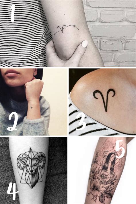 Aries Symbol Tattoo