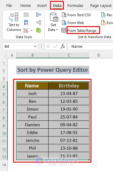 How To Sort Dates In Excel By Month And Year 4 Easy Methods