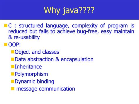 Java Programming Profrohini S Hanchate Ppt Download