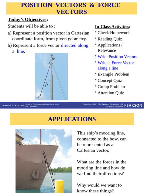 Statics Lec Ppt Section 27 28 Pdf Euclidean Vector