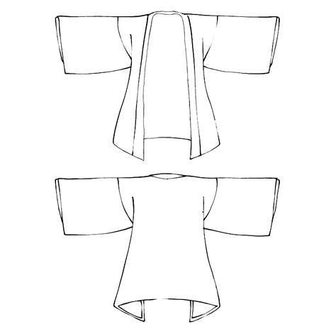 Kny Bace Haori Drawing Base Clothing Design Sketches Anime Poses