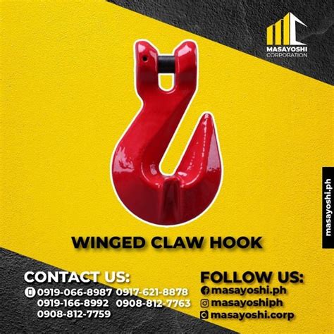 Winged Claw Hook Crane Hook Lifiting Equipment Lifting Hook Commercial And Industrial