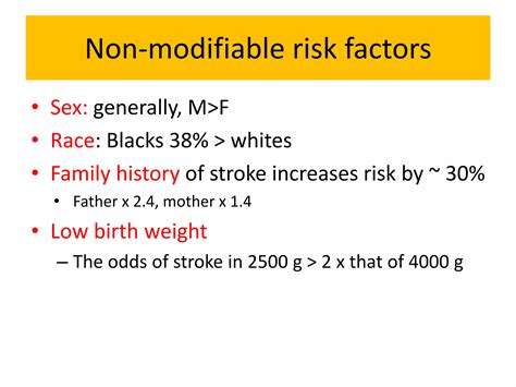 Stroke Epidemiology Pptx