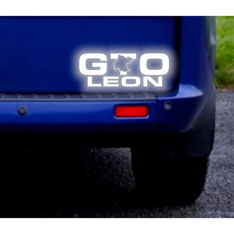Leon Guanajuato Mexico Reflective Sticker Decal