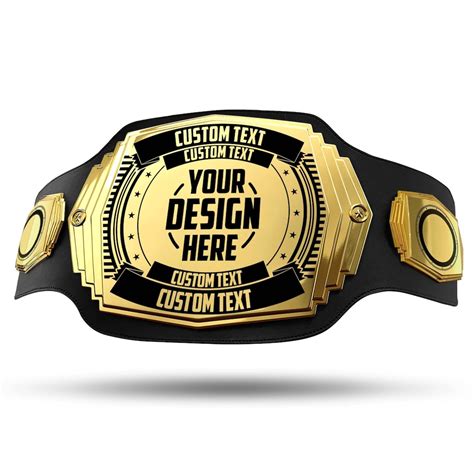 Ultimate Custom Champion 6lb Belt Personalized Championship Belt
