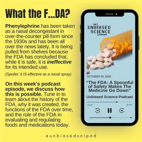 Phenylephrine And Fda A Spoonful Of Safety Unbiased Science Posted