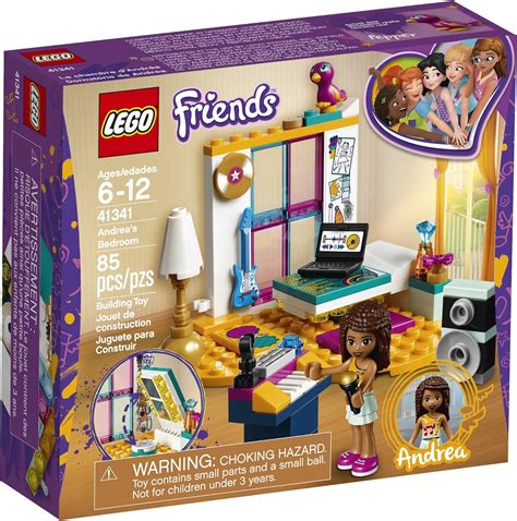 Lego Friends La Chambre Dandréa 41341 Jeu De Construction