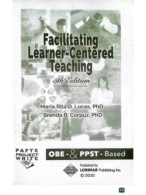 Facilitating Learner Centered Teaching Pdf