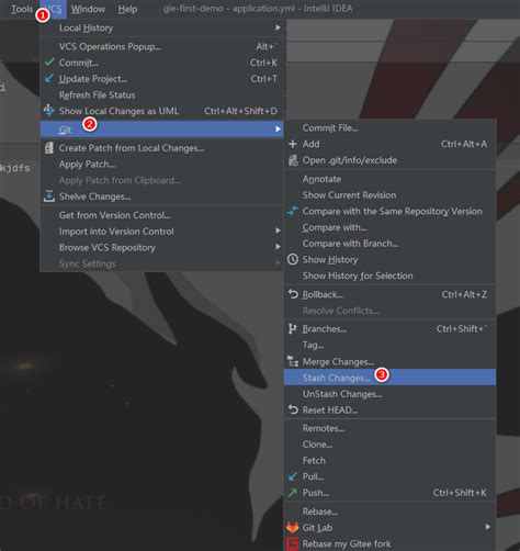 Idea通过git版本控制时贮藏功能的使用idea 贮藏代码 Csdn博客