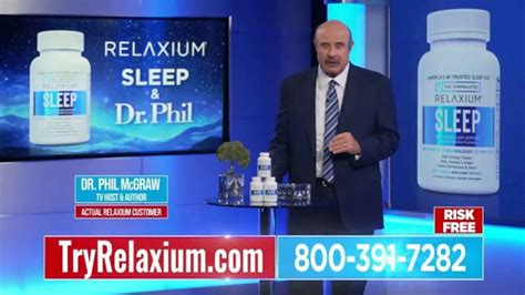 Relaxium Sleep Tv Spot Tired Of Lying Awake At Night Featuring Dr