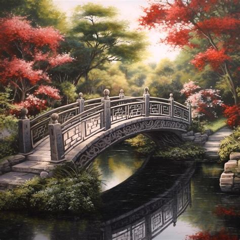 Premium Ai Image Visual Of Bridge