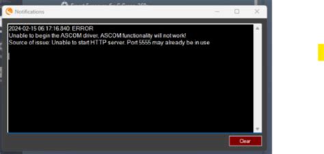 Cpwi 252 Unhandled Exception Error Celestron Computerized