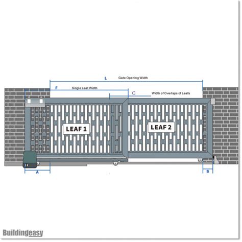 Telescopic Gate Kit For 4 5m Gate