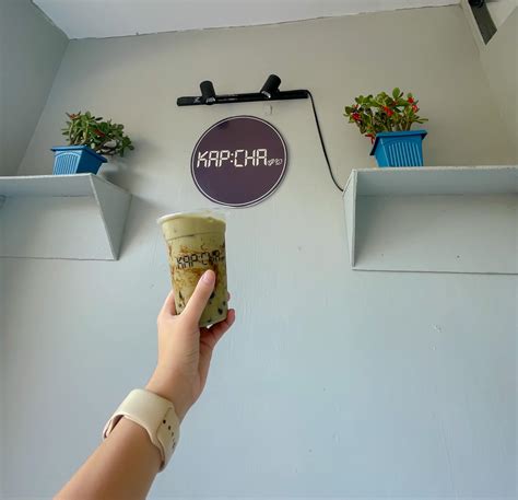 Kapcha Starting The Week Right 😉 Our Matcha And Fruit