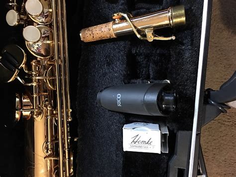 Antique Brass Bb Soprano Sax Antique 2014 Gold Brass Reverb