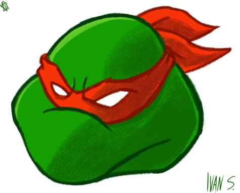 A Quick Ninja Turtle Head Sketch By Ivanprime93 On Newgrounds
