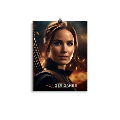 Hunger Games Inspired Poster Etsy
