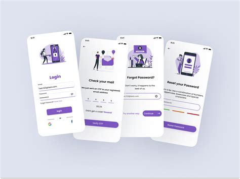 Forget Password Empty State Ui Design On Behance Forget Password Empty State Ui Design On Behance